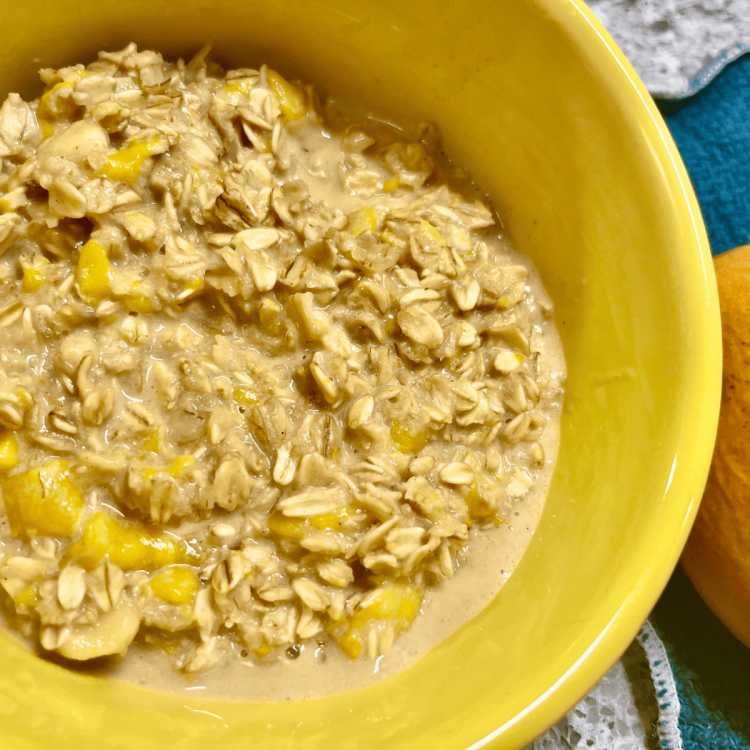 The Best Mango Oatmeal For Baby - BLW For Busy Moms